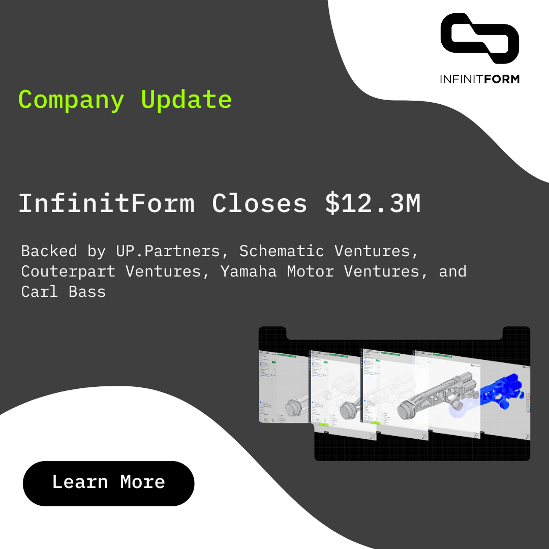 InfinitForm Closes $12.3M Seed Round to Deliver Rapid, AI-Driven ...